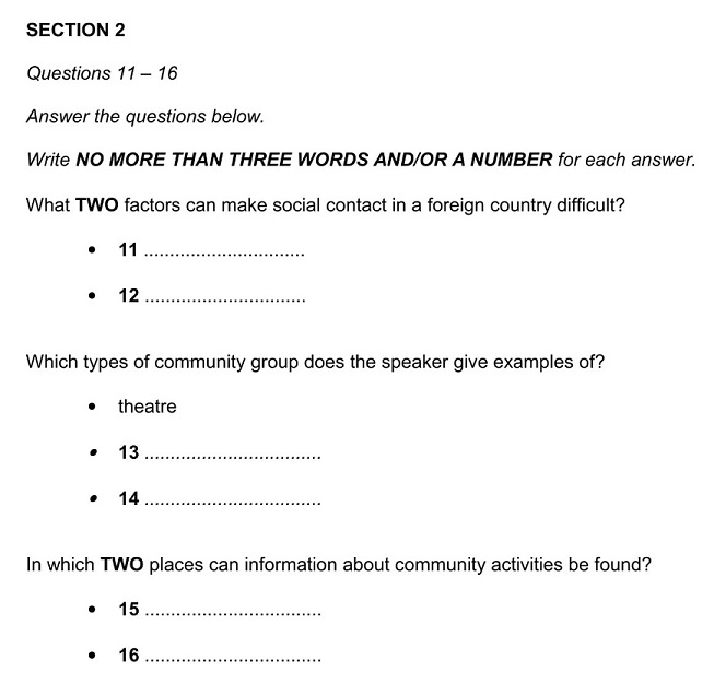 IELTS Listening Test Sample Short Answer Question IELTS Jacky ielts-listening-test-sample-short-answer-question-ielts-jacky
