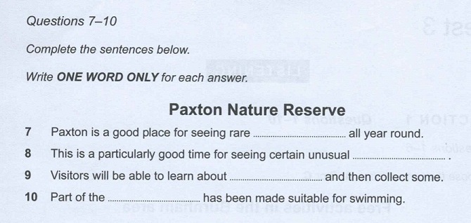 IELTS Listening Sentence Completion – How To Answer – IELTS Jacky